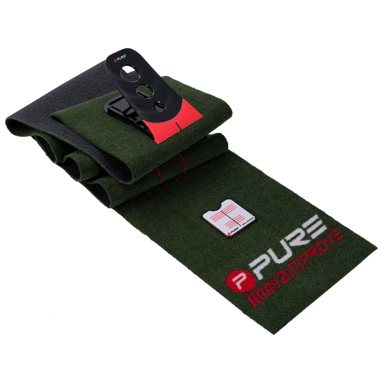 Pure Putting Mat 30x275 + putting aids - Putträning